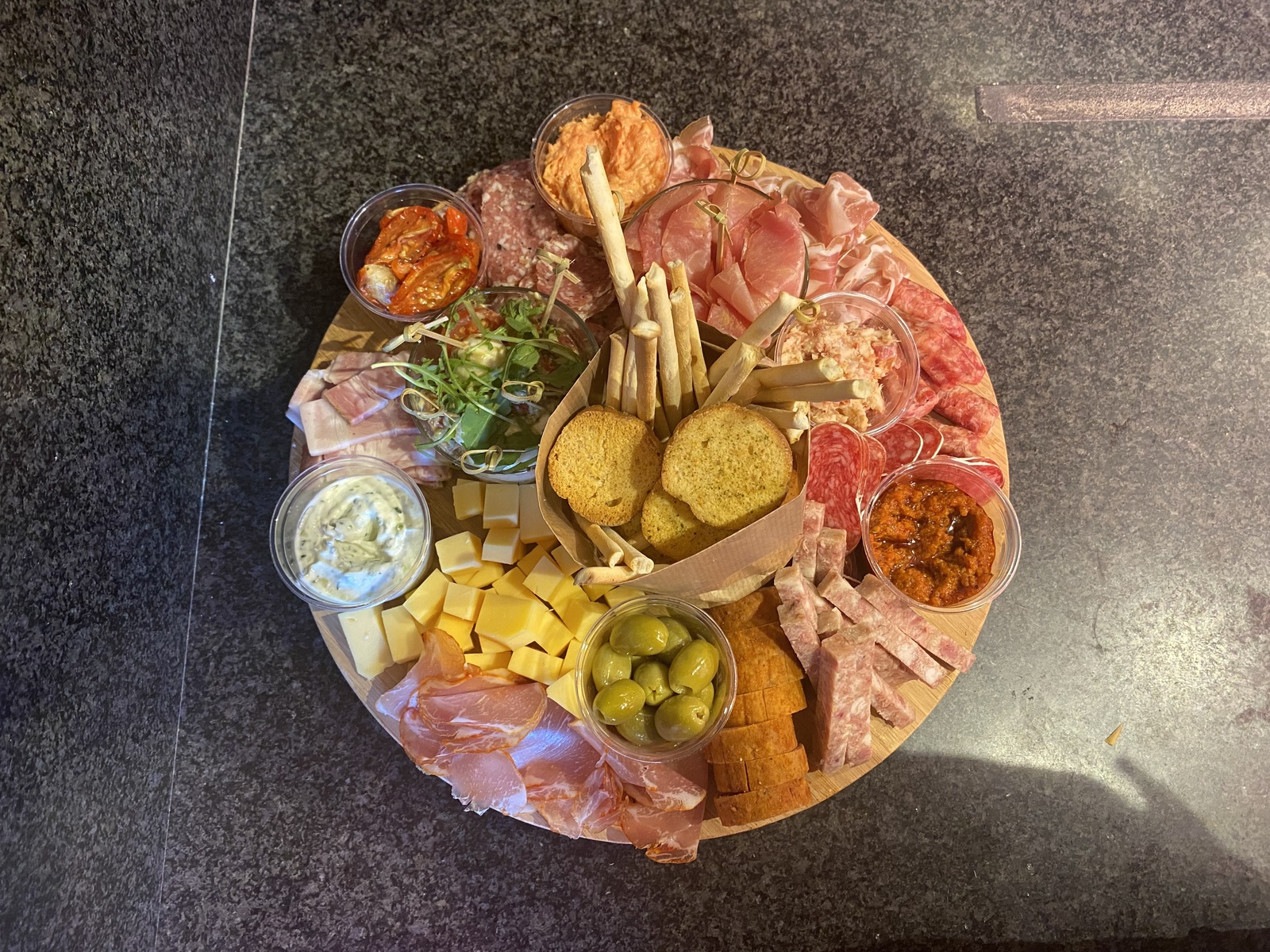 tapasschotel voor 4 personen - Slagerij Dumalin