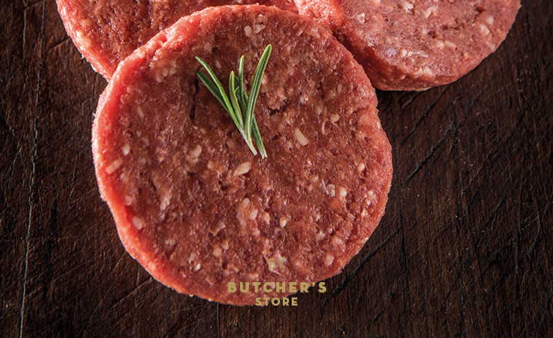 Black Aberdeen burger - Butcher’s Store Hove