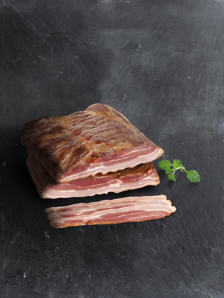 Gerookt spek - zonder zwoerd of beentjes - Winkel van Delicatessen ...