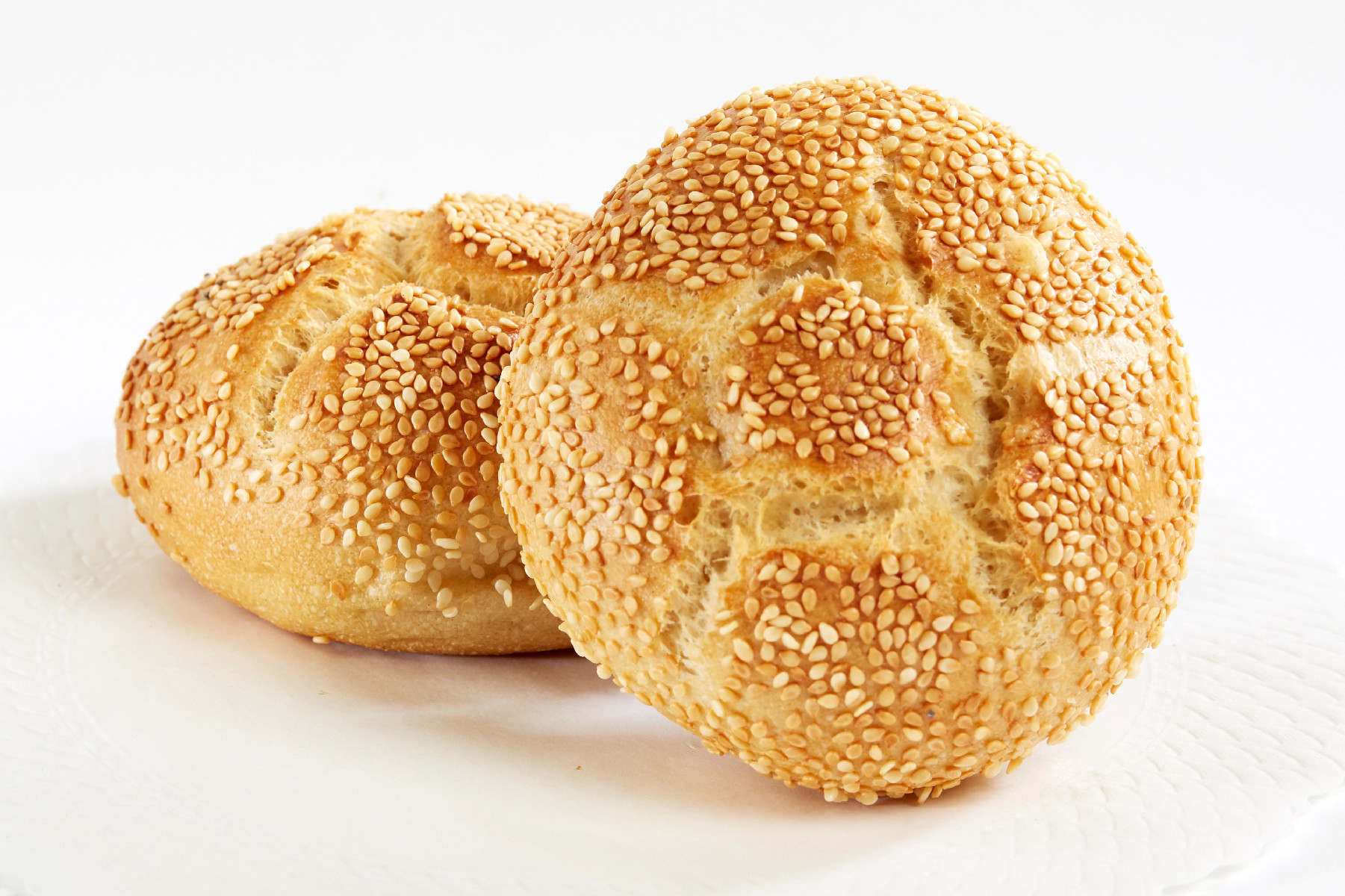 Sesambrötchen - Café Poeth