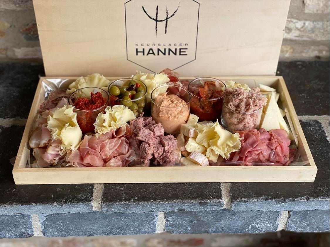 Tapasbox voor 4 pers - Keurslager Hanne