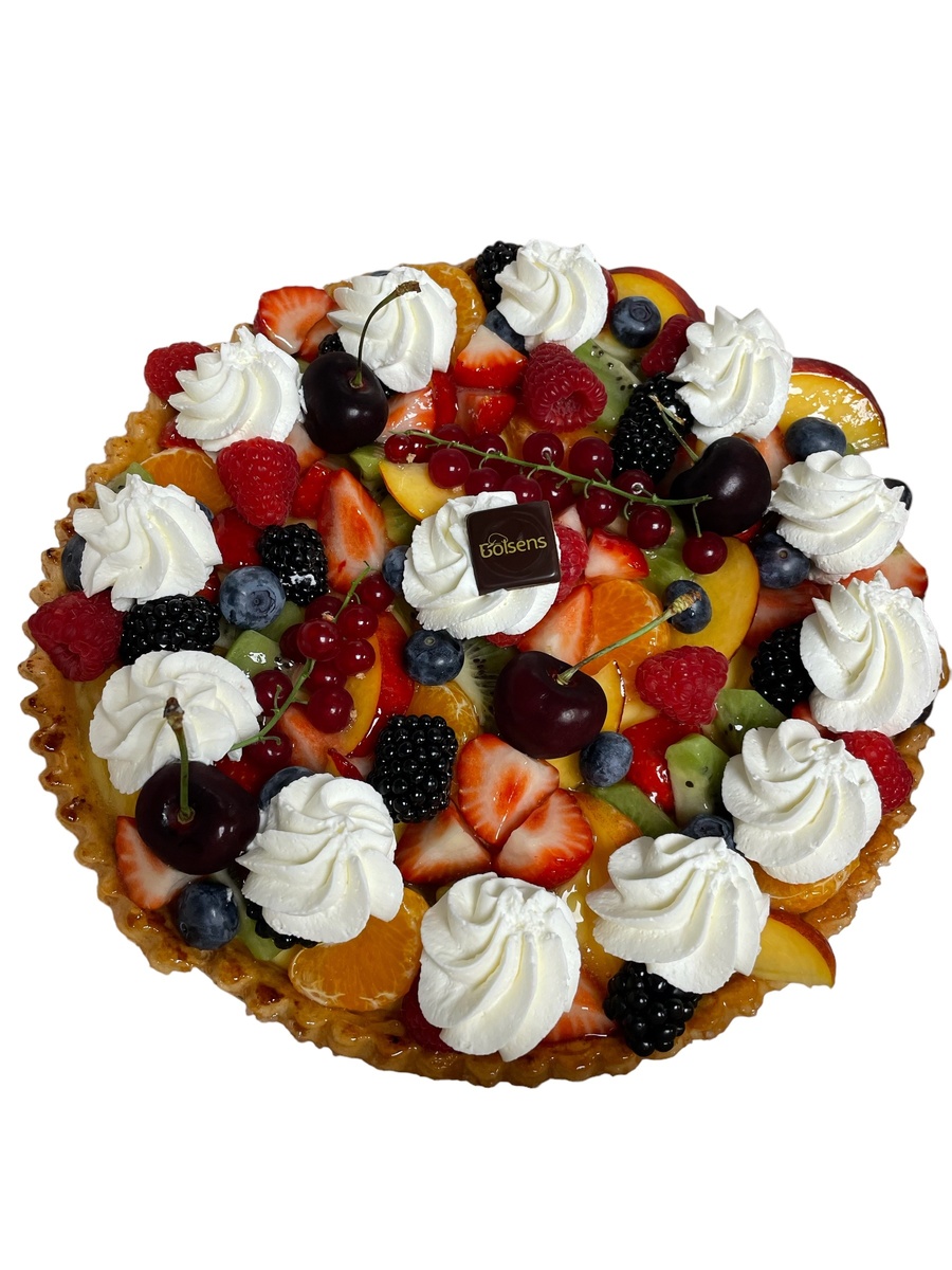 fruittaart met slagroom - Bakkerij Bolsens