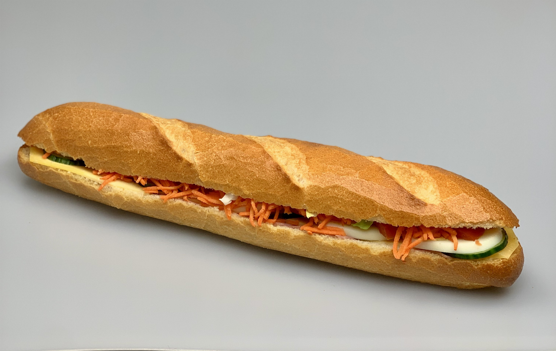Klein fransbrood smos kaas + hesp - Bakkerij Vermeulen - Meerdonk