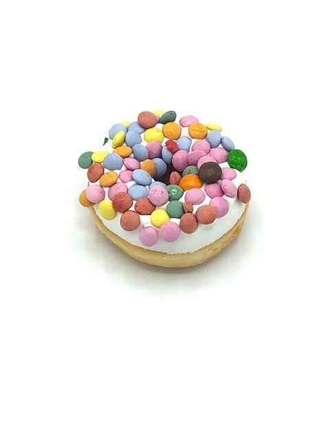 Minidonut wit/smarties* - Fijnbakkerij Lieven - Veldegem