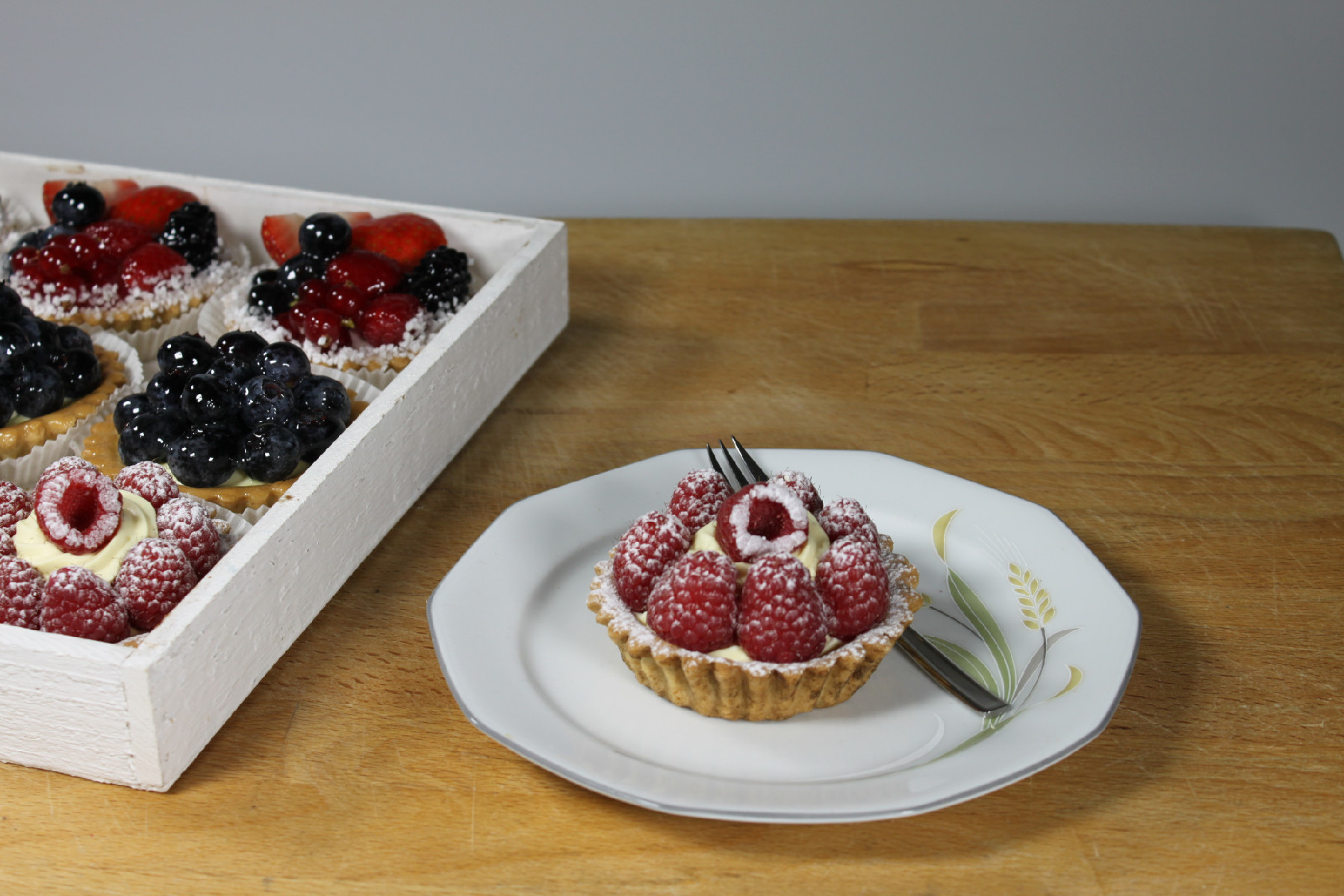 Tartelet Framboos - Bakkerij Elly Waarloos