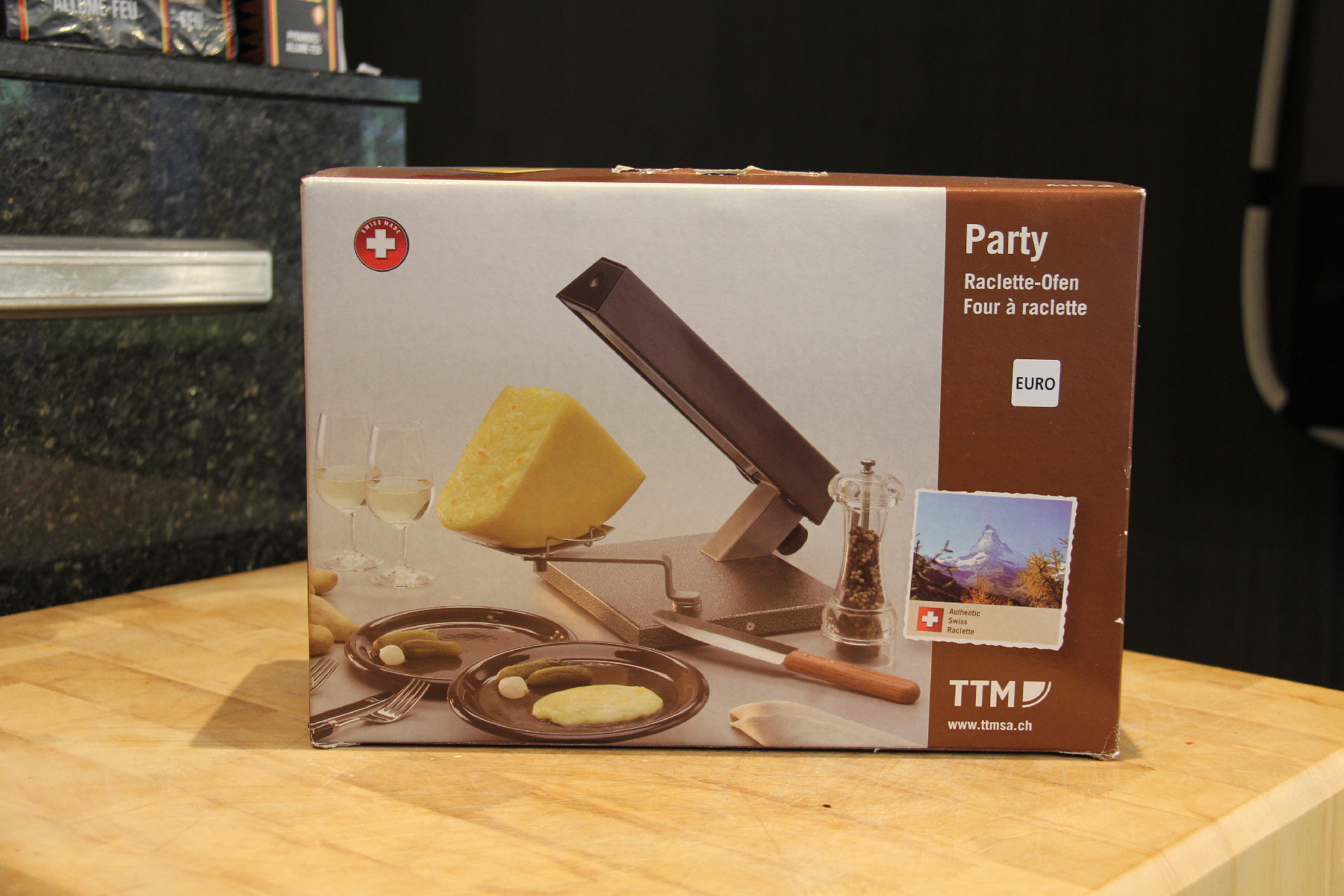 Huur Raclette toestel voor 1/4 - D-Versmarkt