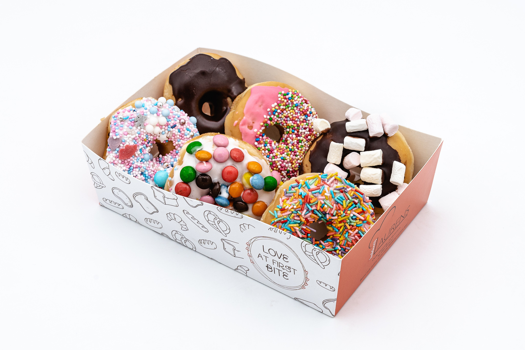 6 Mini Donuts- Assortiment - Bakkerij Laurens